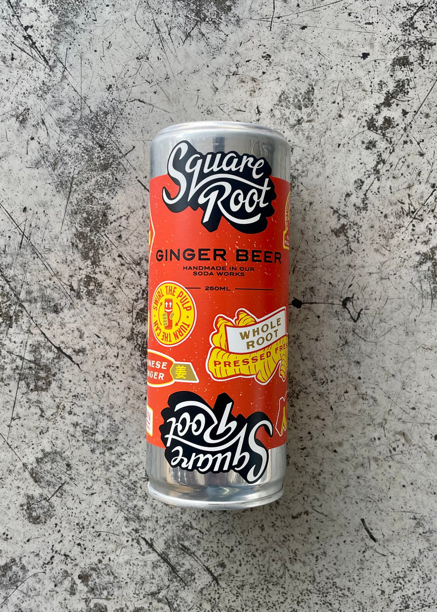 Square Root Ginger Root Soda (250ml)